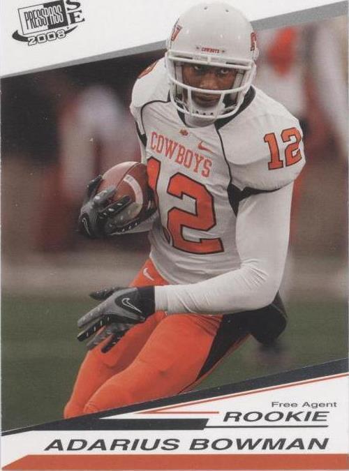 2008 Press Pass SE - Adarius Bowman #29 (RC) for sale online | eBay
