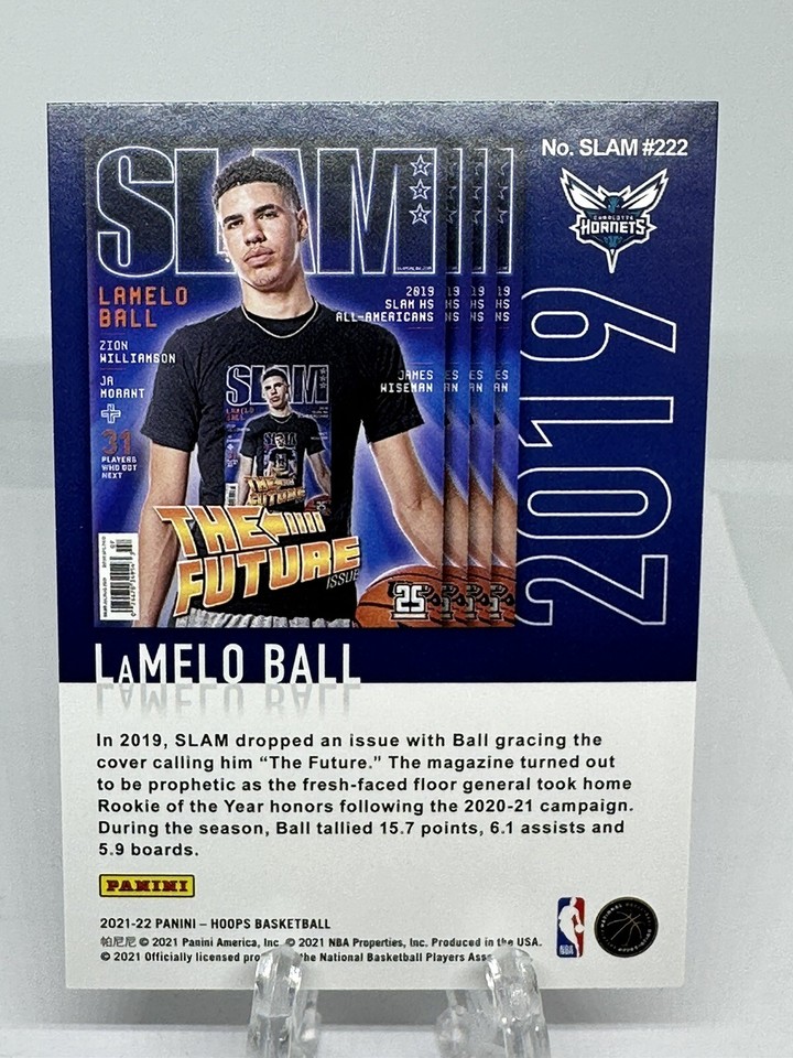 2021-22 Hoops SLAM LaMelo Ball | eBay