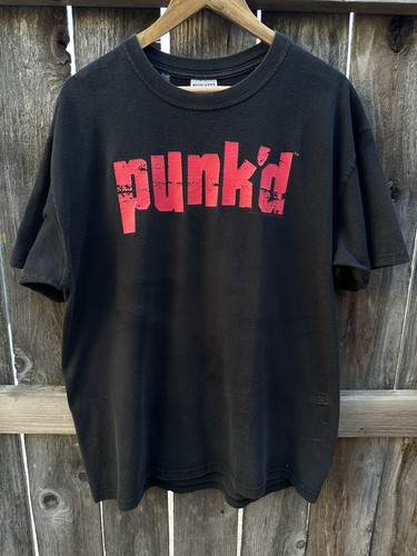 Vintage Punk'd TV Show MTV 2003 Original Television Release T-Shirt XL ...