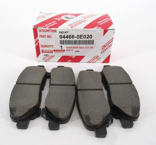 Genuine OEM Toyota 04466-0E020 Rear Brake Pad Set 2008-2014 Highlander ...