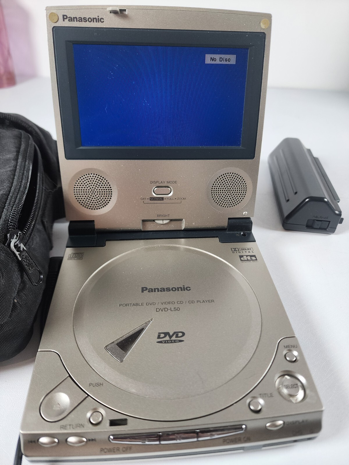 Panasonic DVD-L50 Portable DVD Player (5") for sale online | eBay