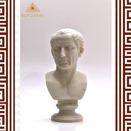 Emperor King Caesar Bust - Roman Tusculum Scultpture - Ancient Statue ...