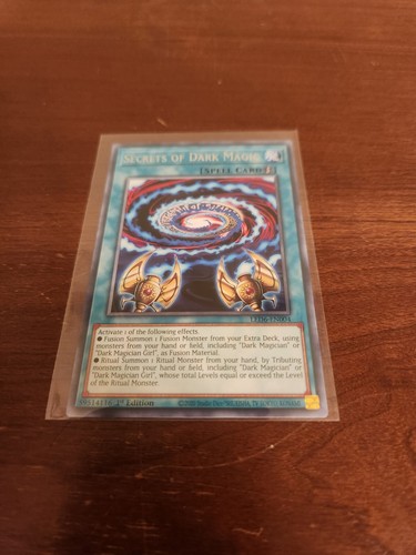 Yugioh - Secrets of Dark Magic - Rare - 1st Edition Card | eBay