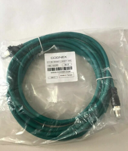 1pcs CCB-84901-2001-05 Cognex Code Reader Network Cable Power Cord 5M ...