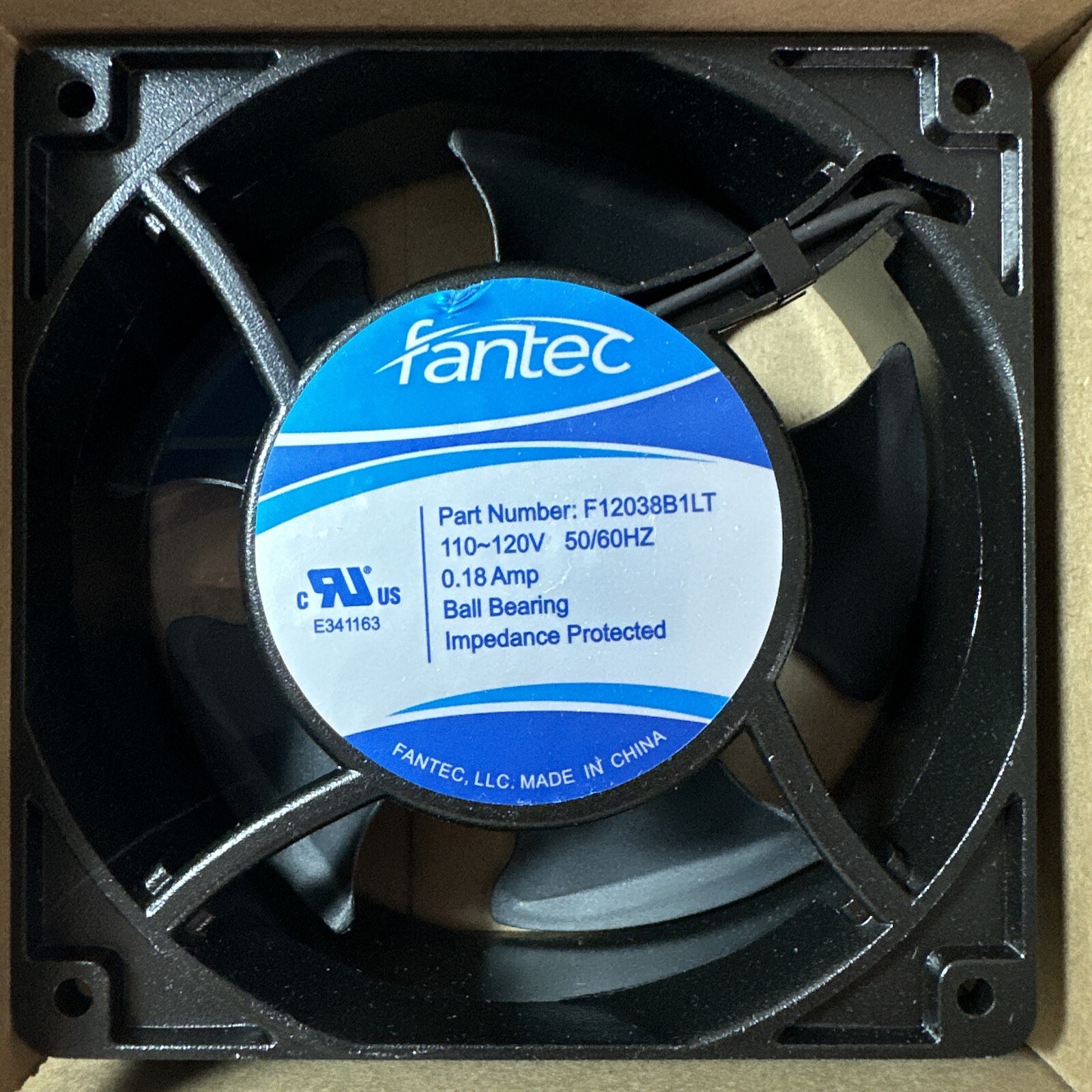 FANTEC F12038B1LT Cooling Fan 120mm X 38mm for sale online | eBay