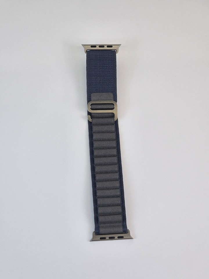 Apple Watch Band - Ultra/ Ultra 2 - Alpine Loop 49mm - Blue - Medium ...