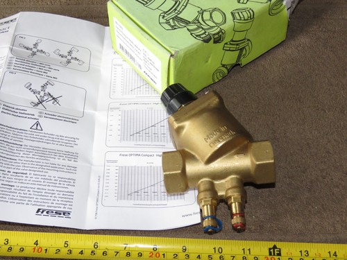 Frese Optima Compact Pressure Balancing Control Valve 53-1373 DN25L ...