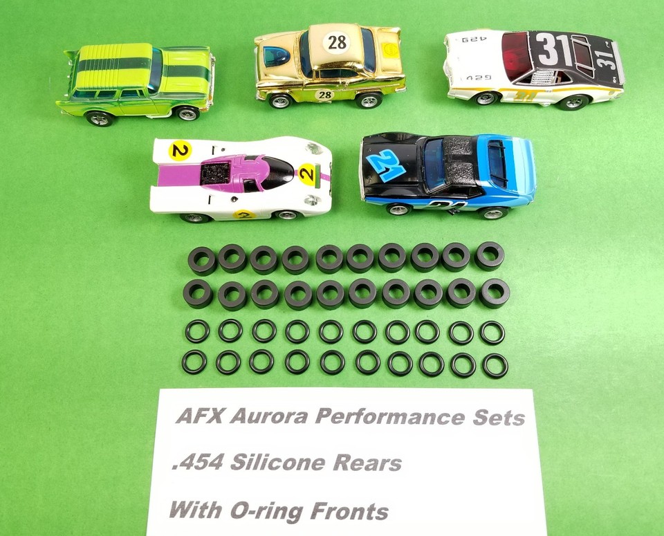☆40 Tires☆ For AFX AURORA MAGNATRACTION O-RINGS & REAR SILICONES HO ...