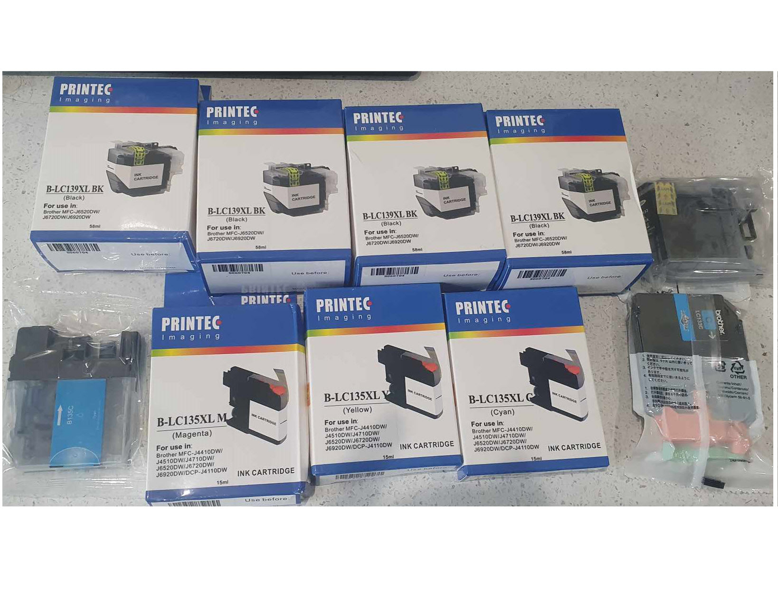 PRINTEC INK FOR BROTHER MFC-J6520DW, J6720DW & J6920DW - BLACK ...