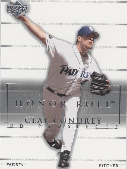 2002 Upper Deck Honor Roll - UD Prospects Clay Condrey #175 (RC) for ...