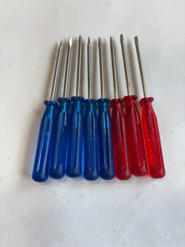 Mini Slotted Screwdriver 40MM Flat Head for Small Appliance Repair x8 ...