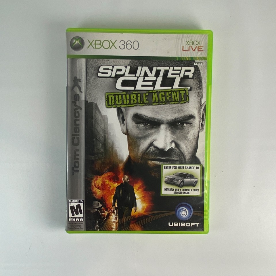Tom Clancy Splinter Cell Double Agent Microsoft Xbox 360 Complete w ...