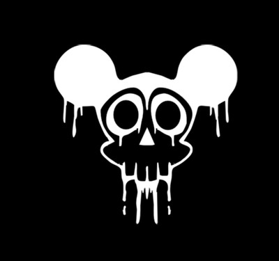 Zombie Mouse Decal Sticker,Rodent,living dead,horror movie,scary movie ...