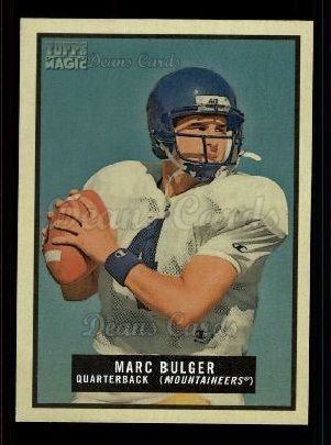 2009 Topps Magic #206 Marc Bulger SHORT-PRINT West Virginia 8 - NM/MT ...