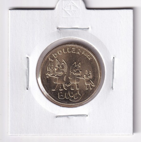 AUSTRALIAN: 2024 $1 BLUEY BUCK COLLECTABLES COIN IN 2X2 HOLDER #4974 | eBay