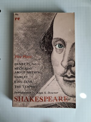 Shakespeare : Five Plays - intro by Alan Downer - PB - 1961 | eBay