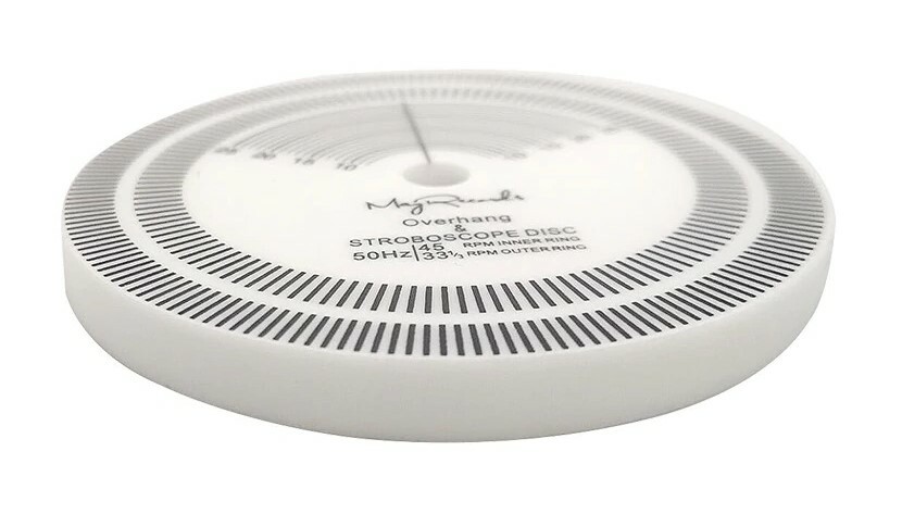 May Records SMALL 3" Turntable Strobe Disc 50hz Stroboscope White ...