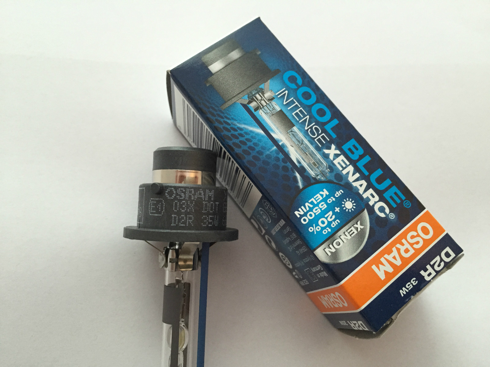 OSRAM D2r Cool Blue Intense XENARC HID Headlamp Xenon Light Bulb ...