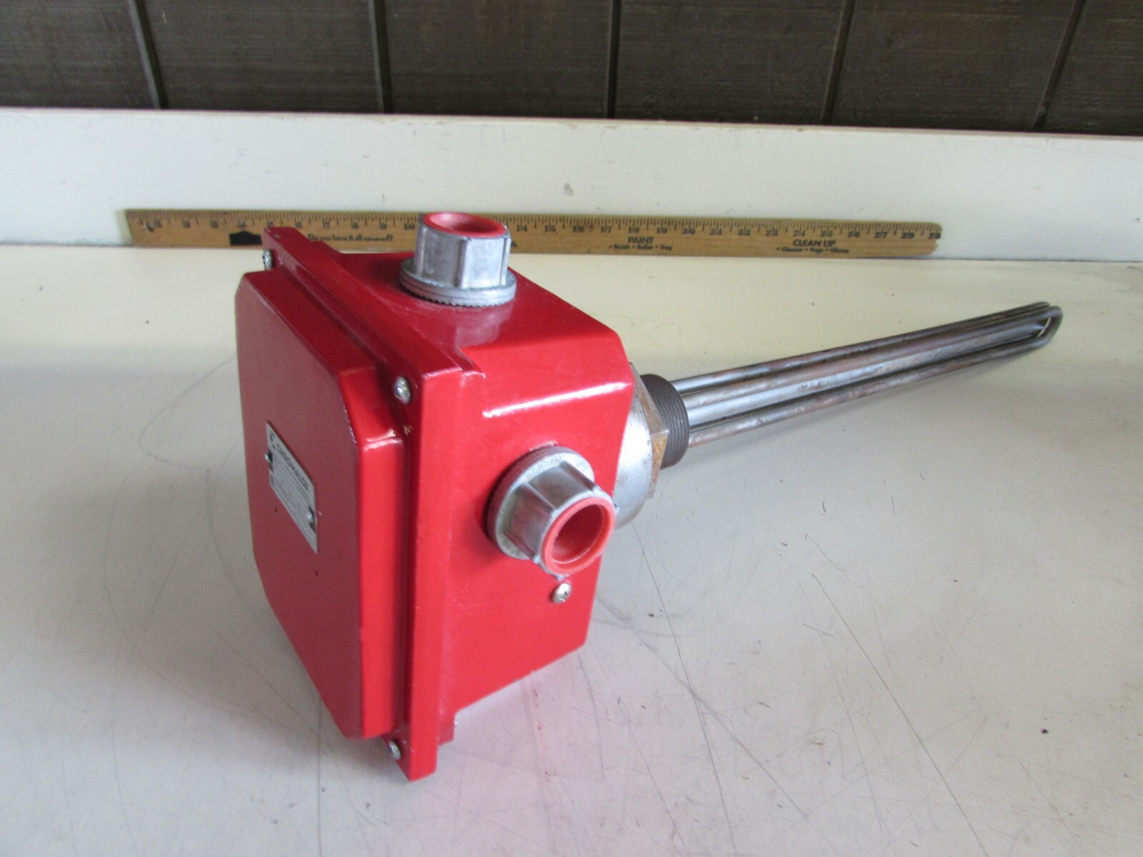 CHROMOLOX ARMTO-215E4T3XX 480V 1PH 1.5KW 1.5"NPT IMMERSION HEATER NEW ...