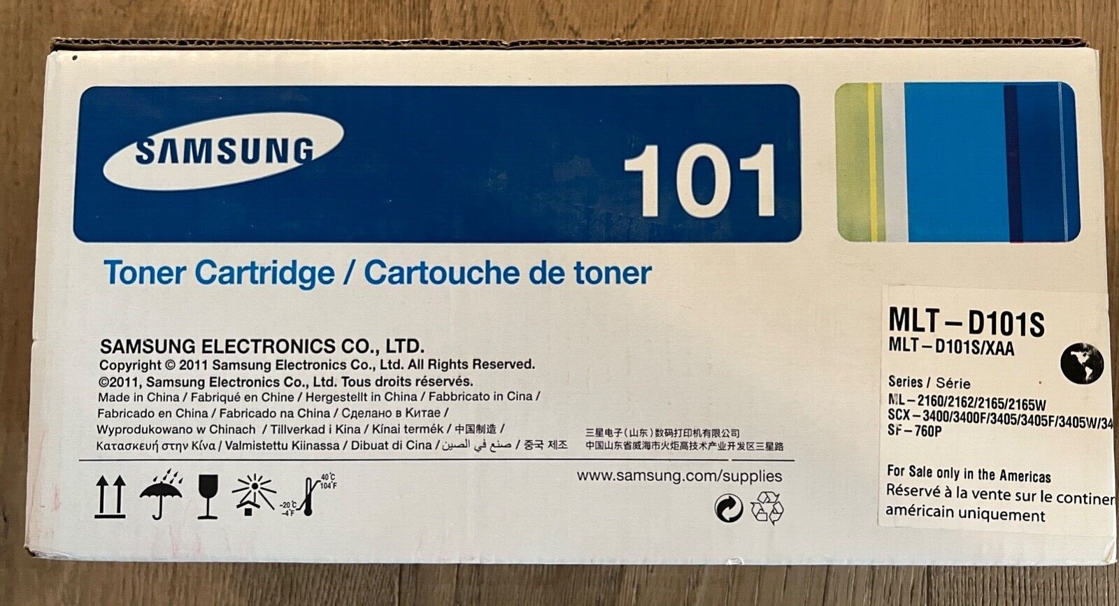 Samsung MLT-D101S Toner Cartridge - Black for sale online | eBay
