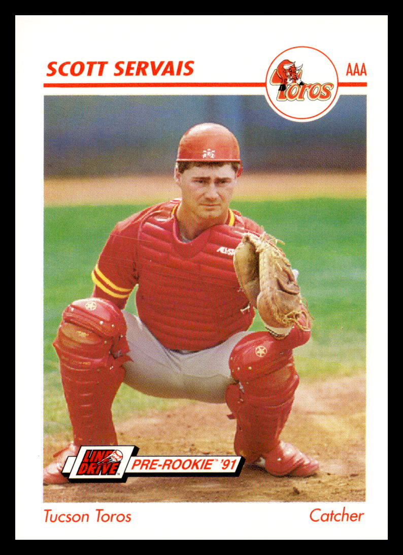 1991 Line Drive AAA #618 Scott Servais Tucson Toros Baseball Card | eBay