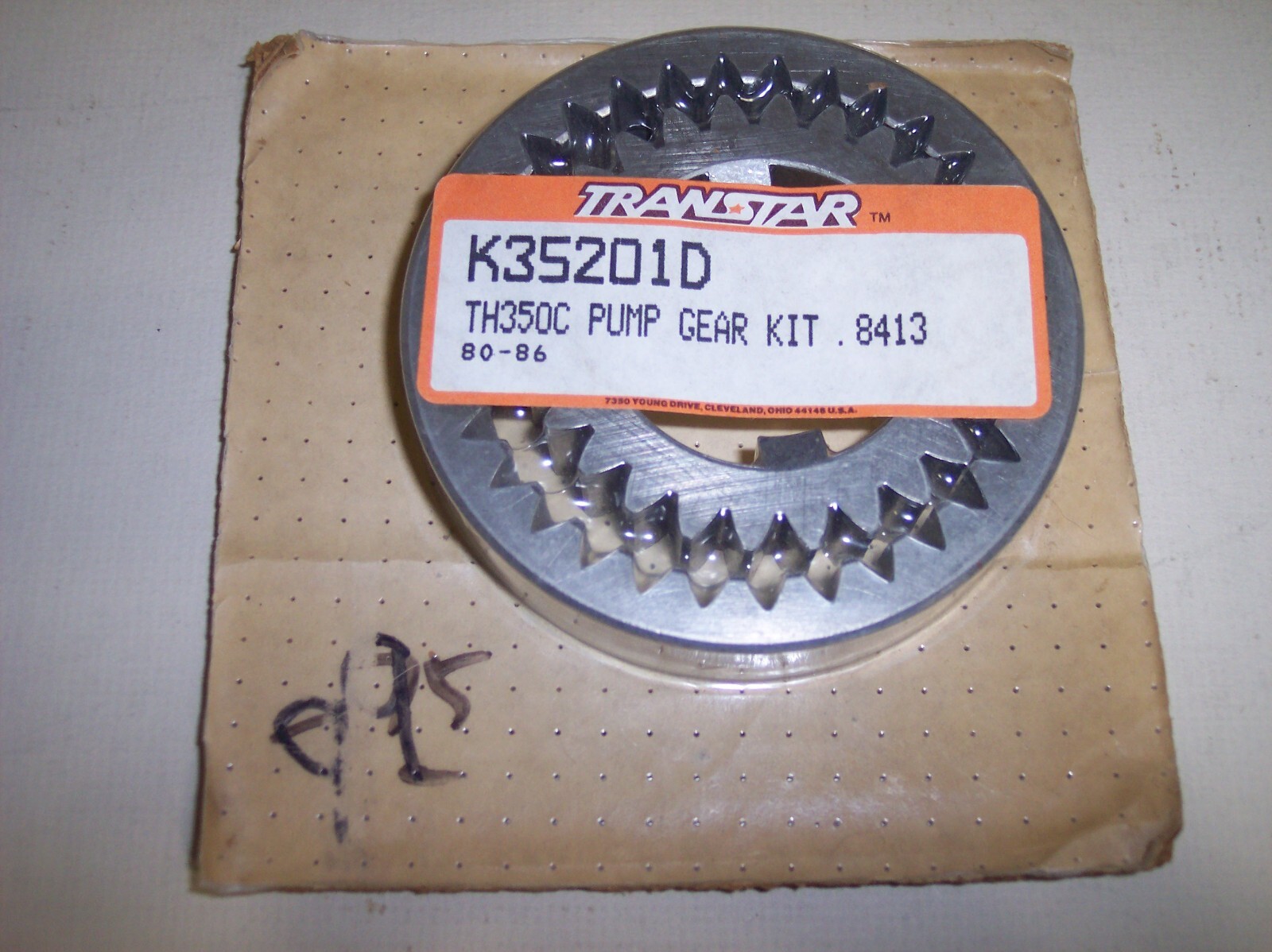 Gear Set, Front Pump K35201D .813" for TH350C TH250C Transmission GM ...