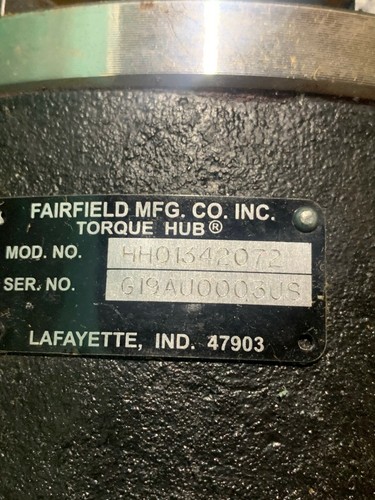 New FAIRFIELD TORQUE Hub Shaft Output Planetary Final Drive HH01342072 ...
