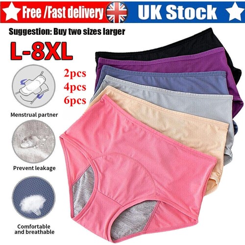 5Pcs Everdries Leakproof Underwear Women Incontinence Leak Proof Protective Pant | eBay UK