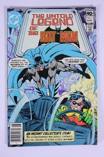 The Untold Legend of the Batman #2 (1980) FN | eBay