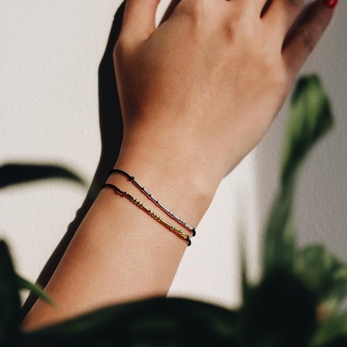 Adjustable Keep Going Morse Code Bracelet, Secret Message Friendship Trendy Jewe | eBay