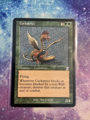 MTG Magic the Gathering Time Spiral Timeshifted Cockatrice 75/121 NM | eBay