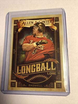 2020 ALLEN AND GINTER LONGBALL LORE Jeff Bagwell #LL-5 | eBay