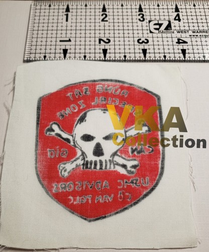 Vietnamese-Made USMC Advisors Rung Sat Special Zone Painted Patch | eBay