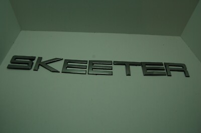 22.5" "SKEETER" Boat Emblems Stickers Decal Factory Chrome | 91171629 ...