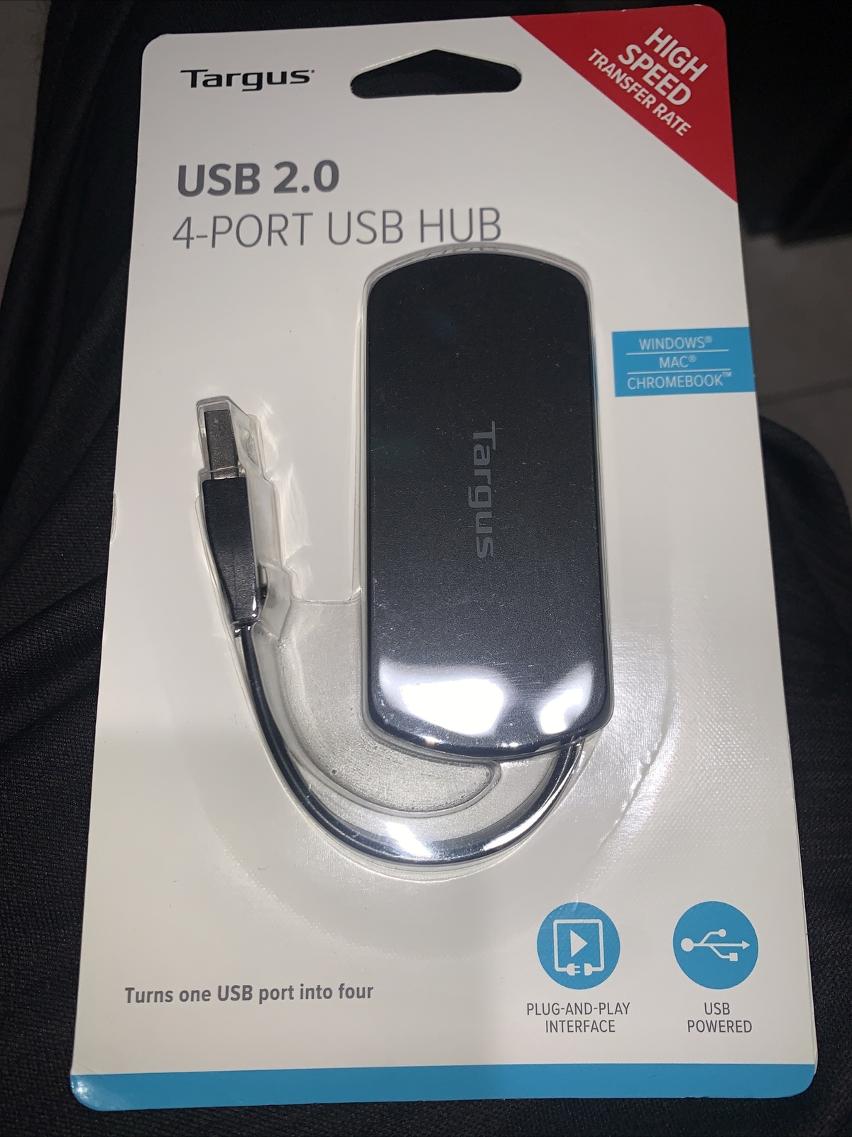 Targus 4-Port USB Hub - ACH114US 92636254315| eBay