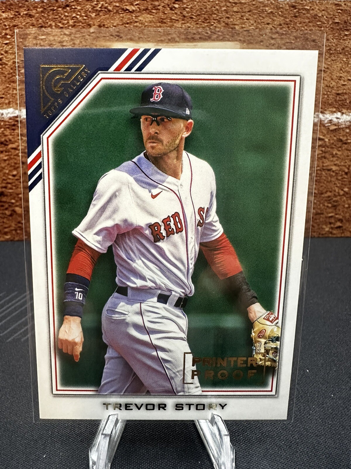 💥2022 Topps Gallery Trevor Story Printer Proof #183 Boston Red Sox | eBay