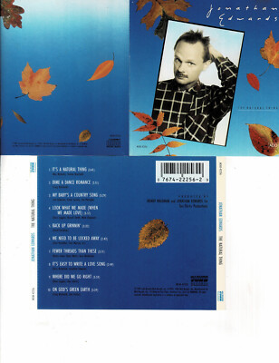 JONATHAN EDWARDS - THE NATURAL THING (CD 1989) *10 TRACKS* | eBay