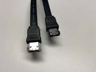 External Shielded Cable eSATA for Sata HDD Enclosure (Pack of 2) | eBay