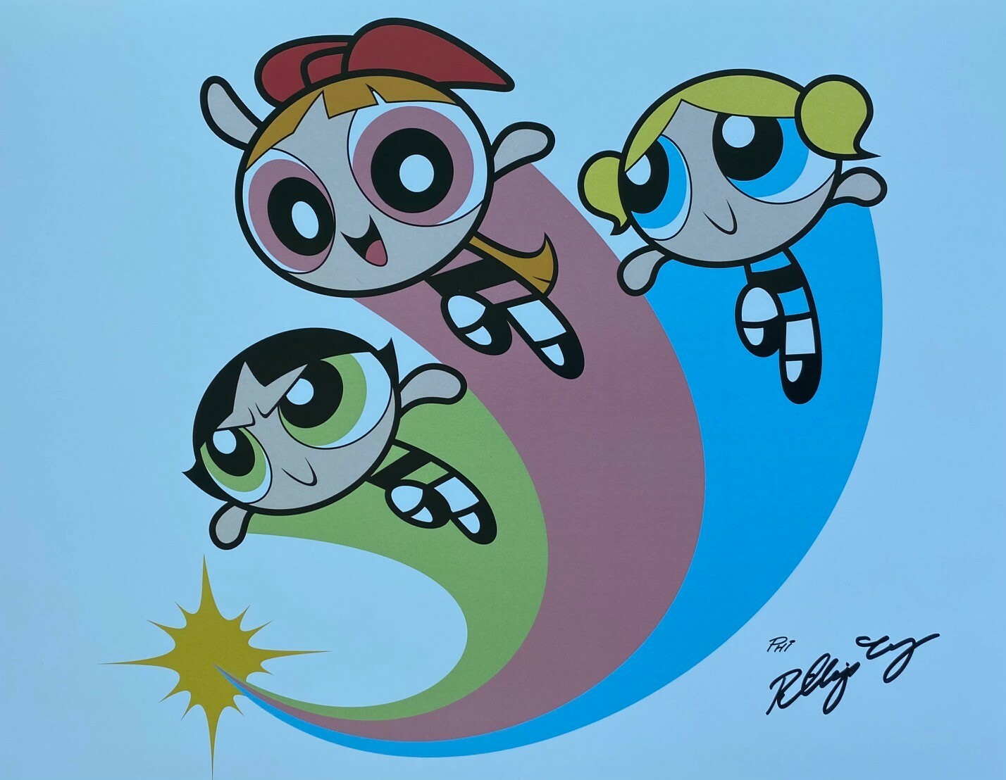 Powerpuff Girls In Real Life Flying