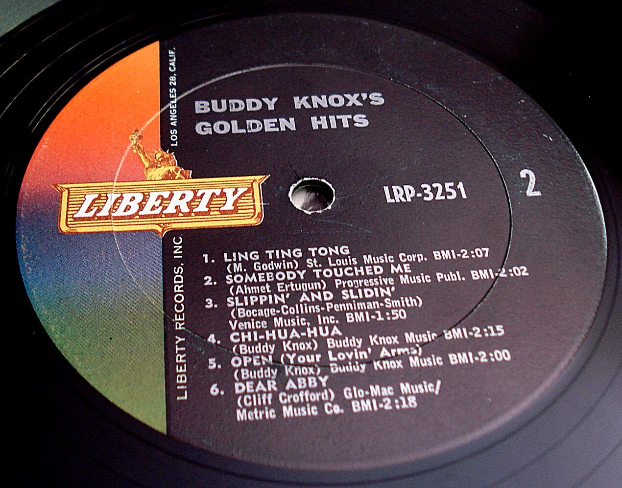 BUDDY KNOX - BUDDY KNOX'S GOLDEN HITS (LIBERTY LRP-3251) MONO 1962 LP ...