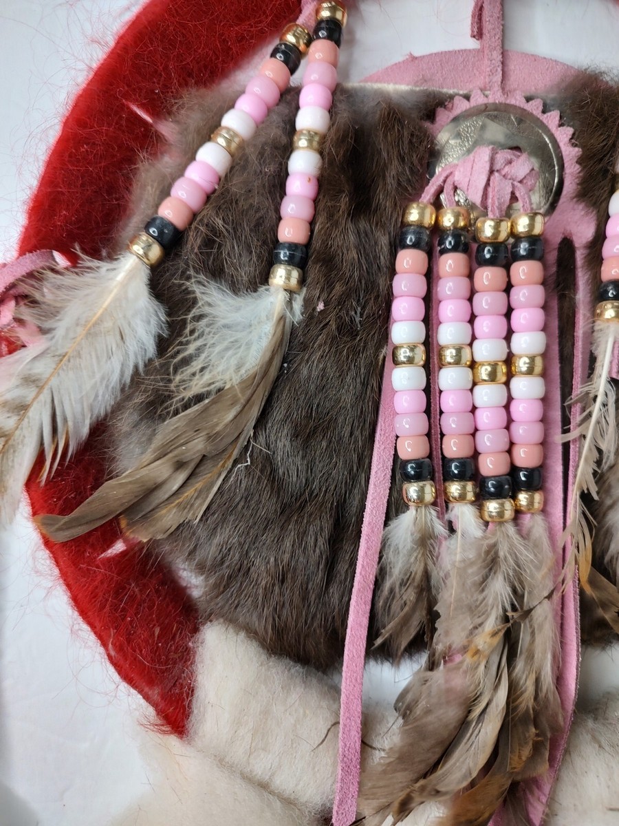 Native American Dream Catcher Mandala Painted Buffalo Wool Shop
