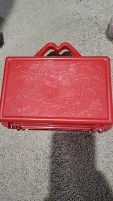 Vintage 1988 McDonalds Plastic Lunch Box Color Red | eBay