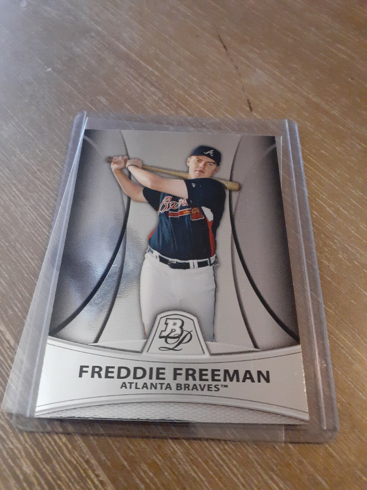 2010 BOWMAN PLATINUM PROSPECTS FREDDIE FREEMAN PROSPECT BASEBALL CARD # ...