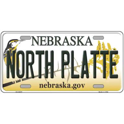North Platte Nebraska Metal Sign | eBay