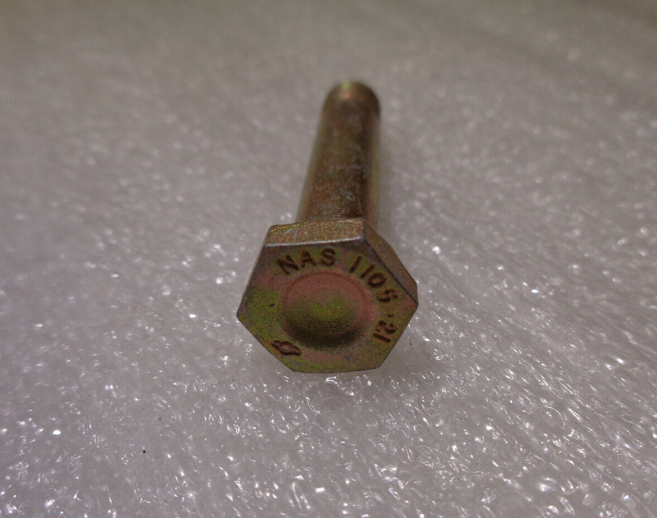 AIRCRAFT STEEL UNDRILLED BOLTS NAS6205-21 SET OF 10 EACH NEW | eBay