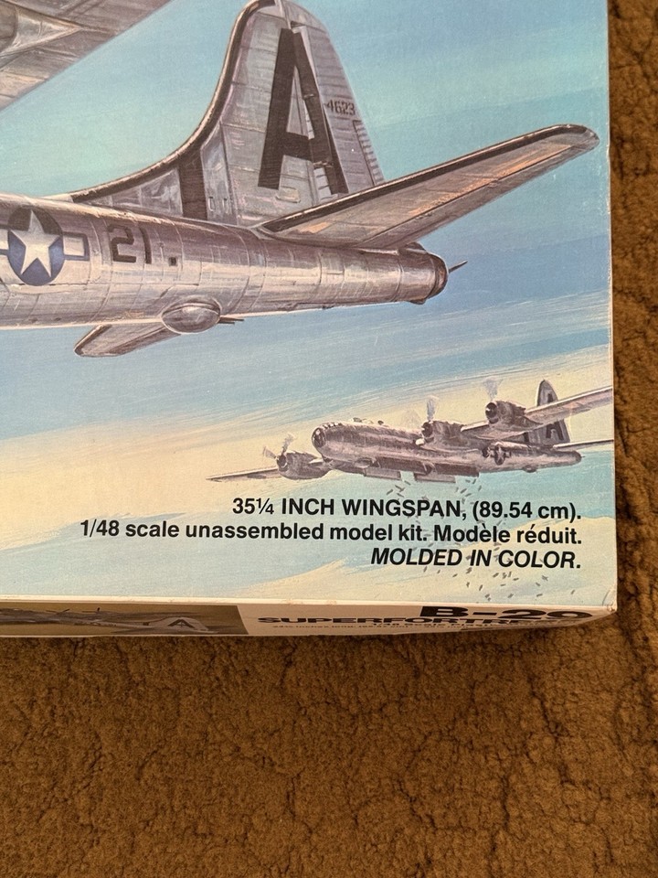 Monogram B-29 Superfortress 1/48 Scale Plastic Model | eBay