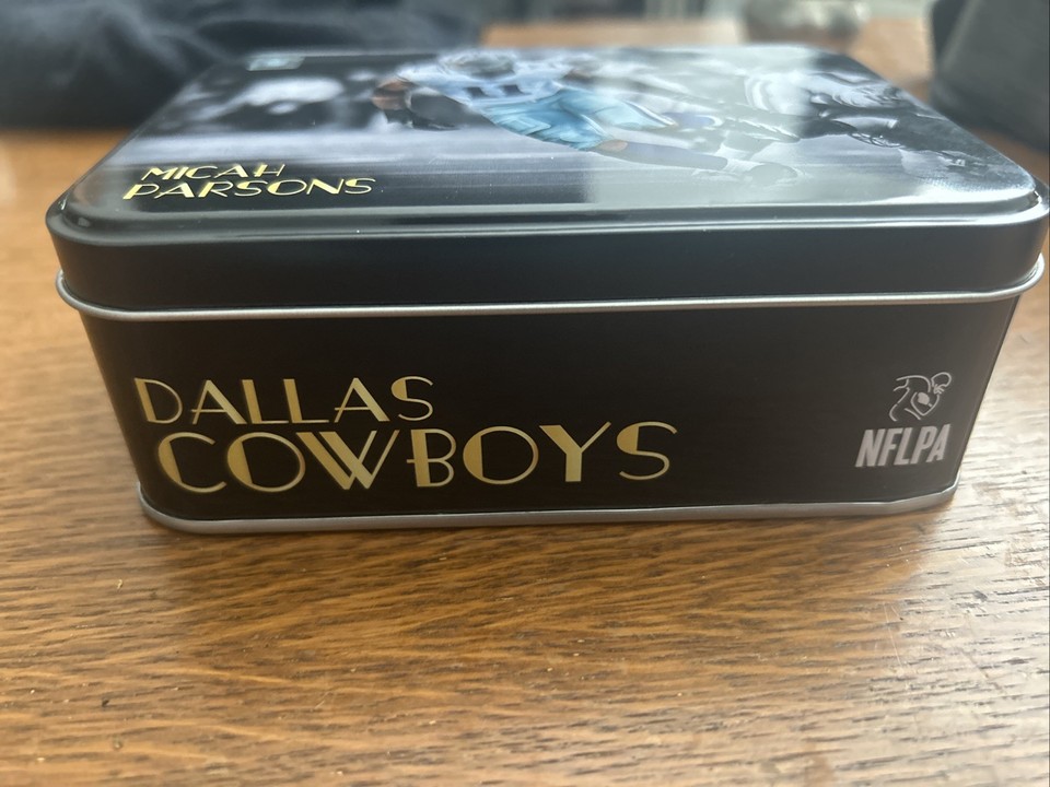 Number 11 Dallas Cowboys Micah Parsons Commemorative Tin Nfl/Nfl Pa | eBay