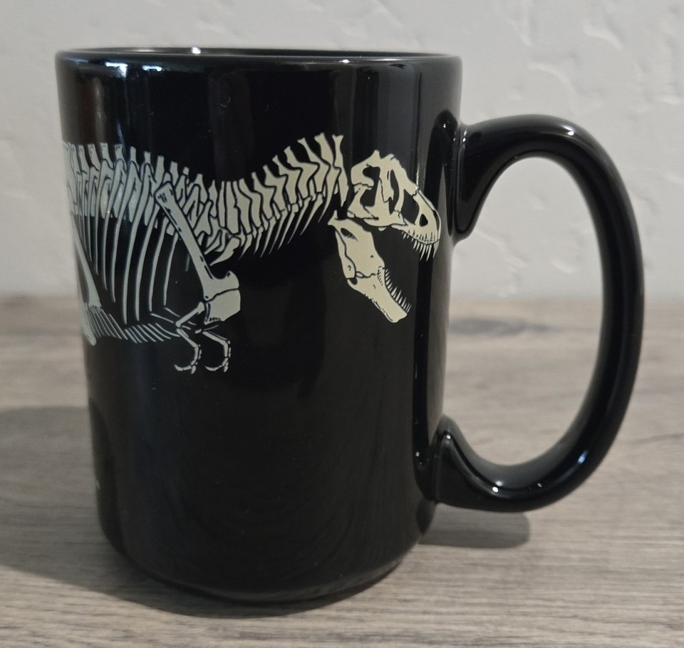 SUE Tyrannosaurus T. Rex Dinosaur Coffee Cup Mug Chicago Field Museum ...