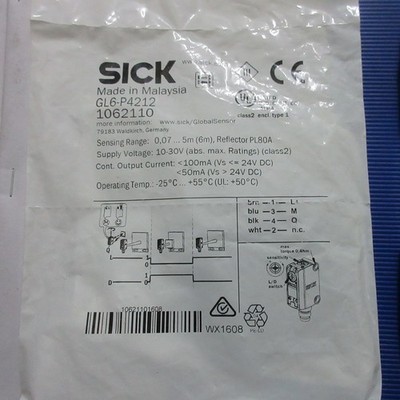 one new sick GL6-P4212 1062110 Proximity switch sensor Quality ...