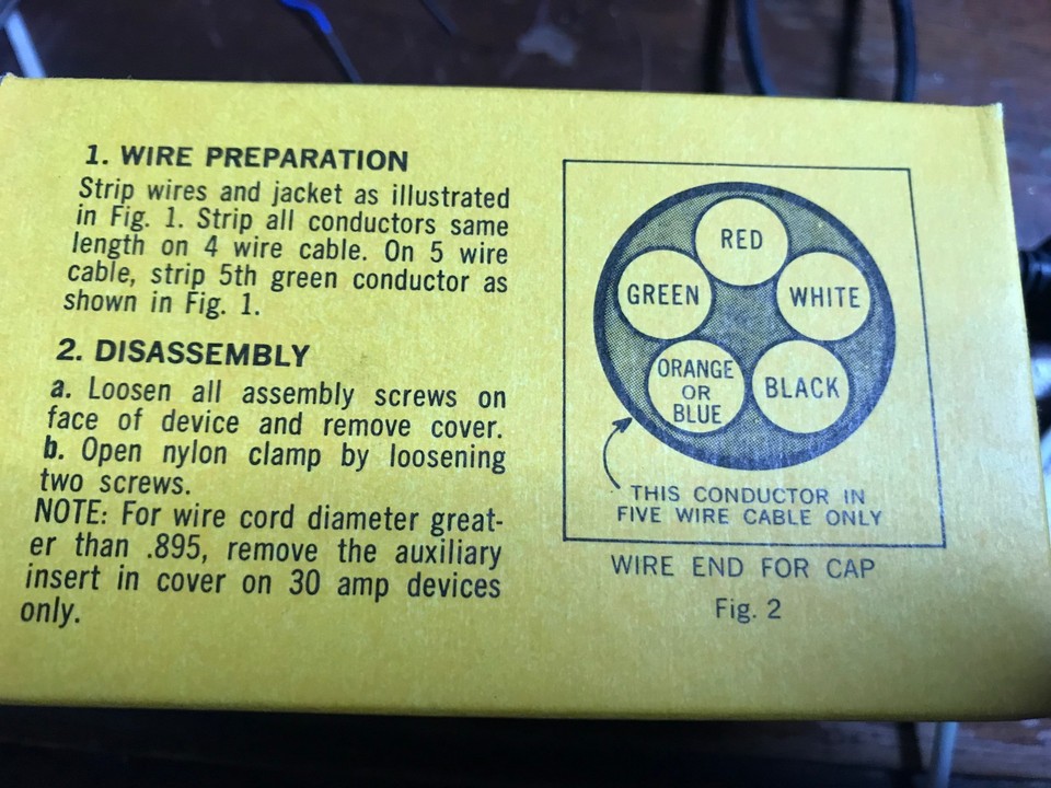 Lot of 10 HUBBELL HBL2821 INSULGRIP TWIST-LOCK PLUGS 2821 30A 277/480 ...